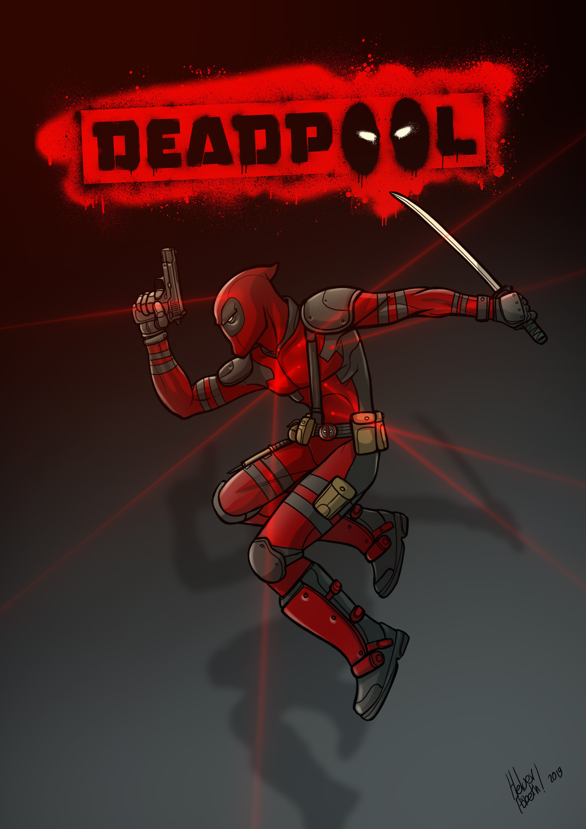 ArtStation - Deadpool FanArt
