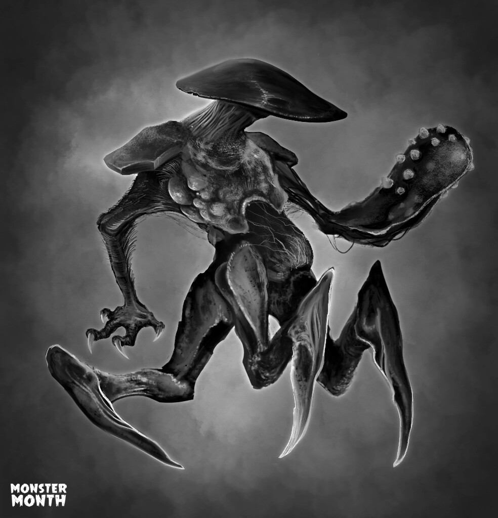 ArtStation - MONSTERMONTH No. 1 - Fungal
