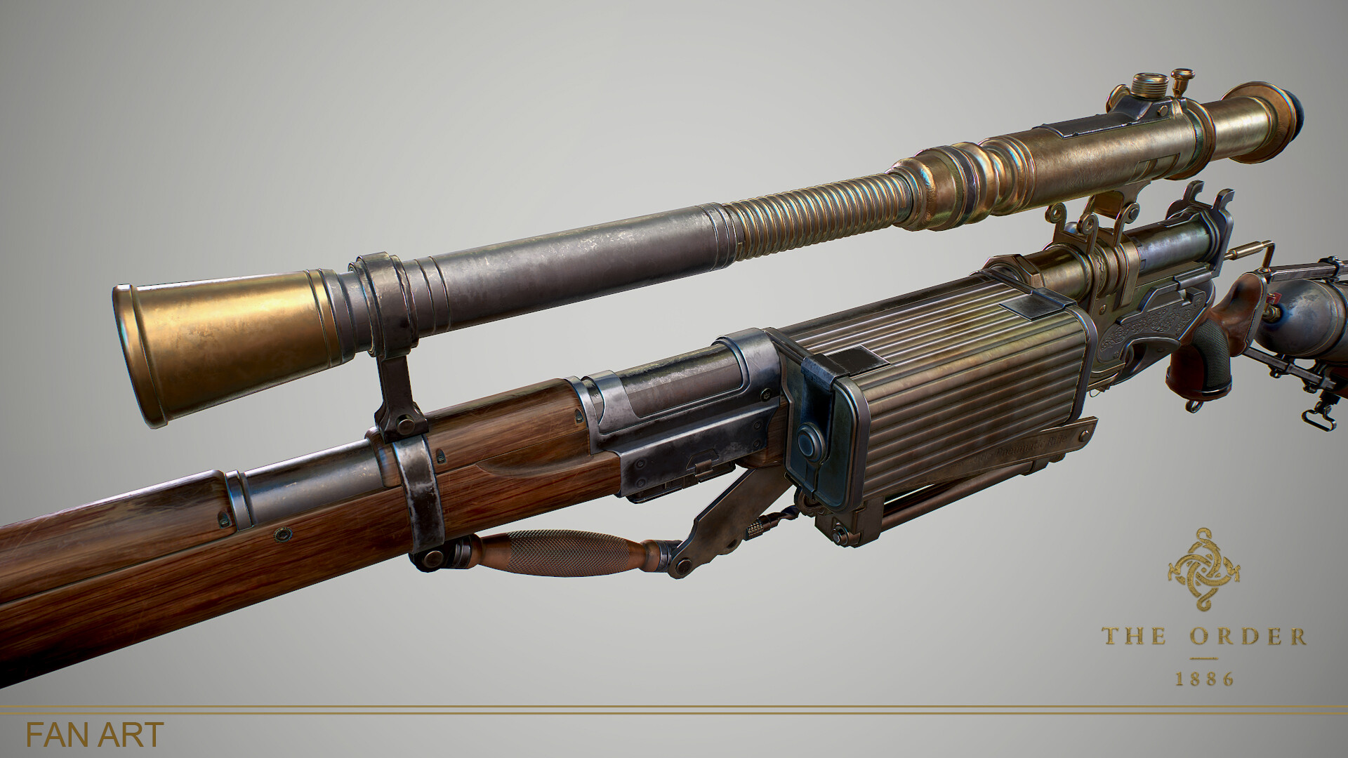 Brijesh Yadav - The Order 1886 : Pneumatic Rifle (FanArt)
