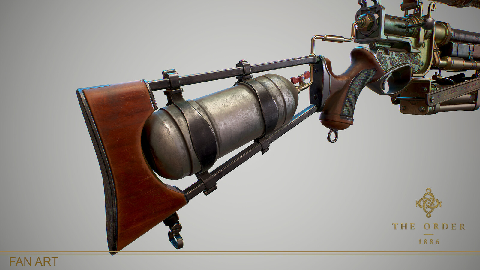 Brijesh Yadav - The Order 1886 : Pneumatic Rifle (FanArt)