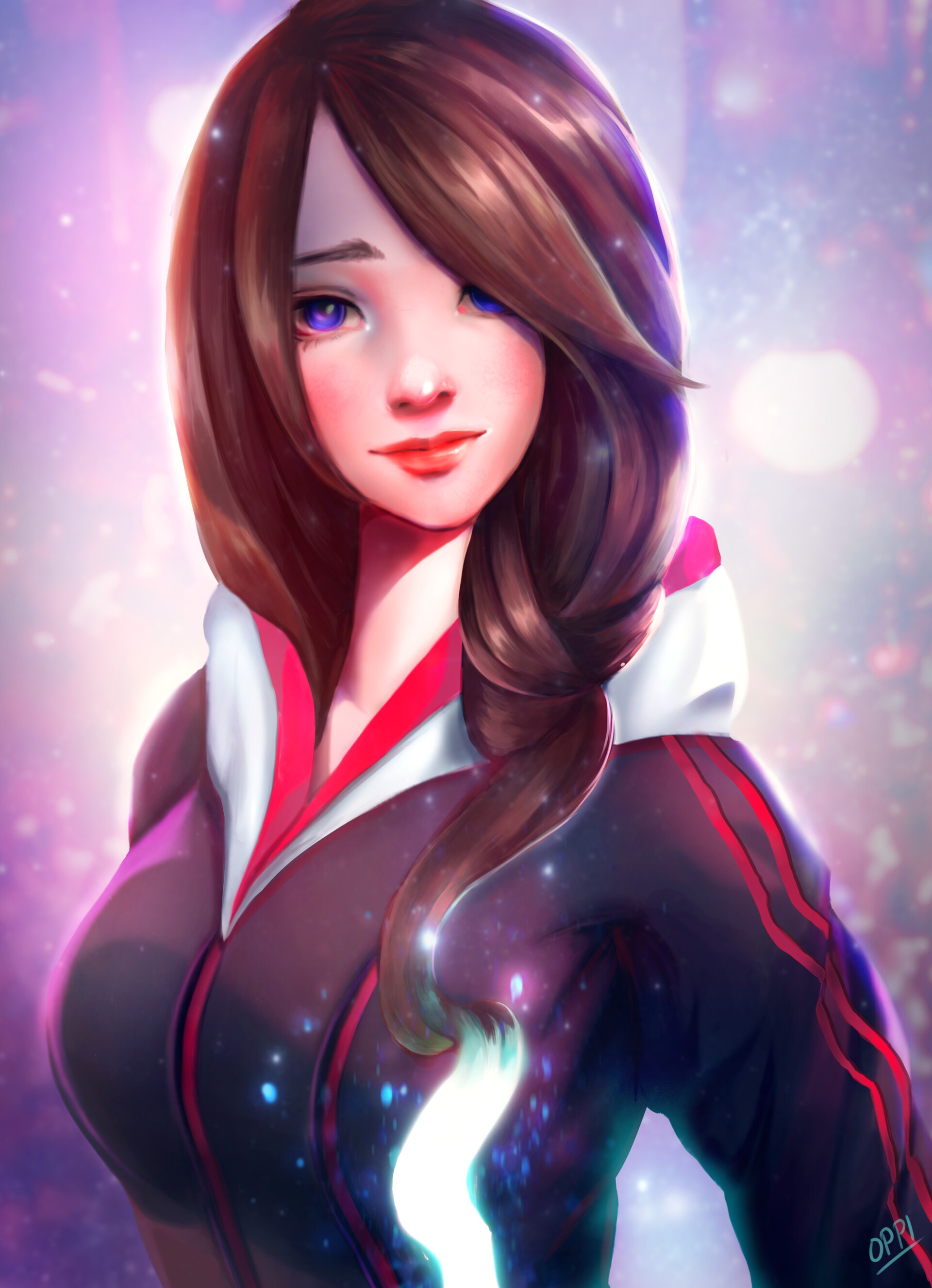 ArtStation - Portrait of "Lulana The Star Gazer"