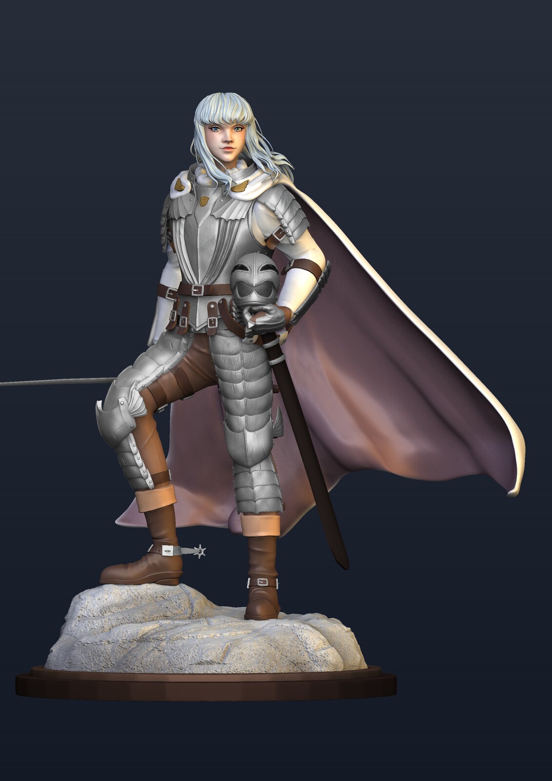 S Naz S - Full Body 3D Sculpt (Griffith from Berserk)