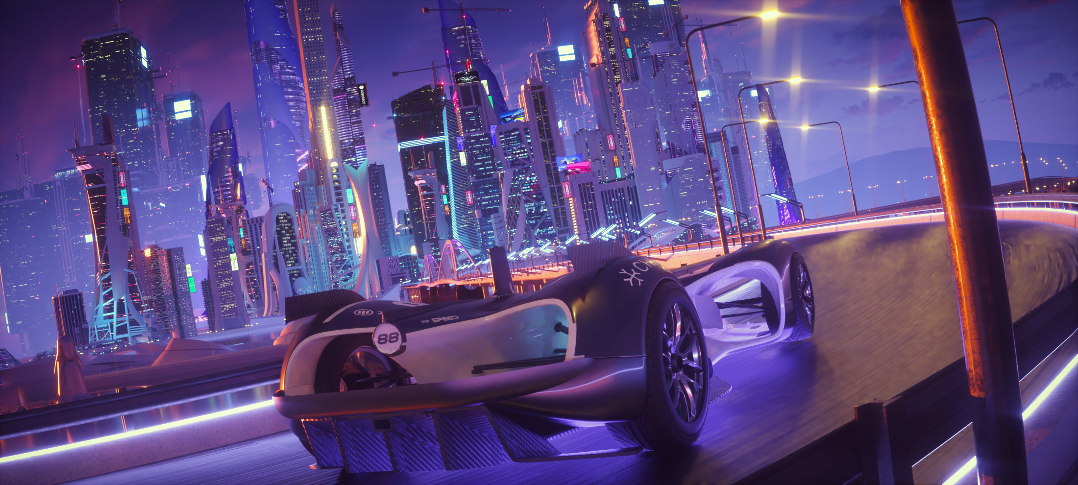 Zaki - Roborace Styleframes