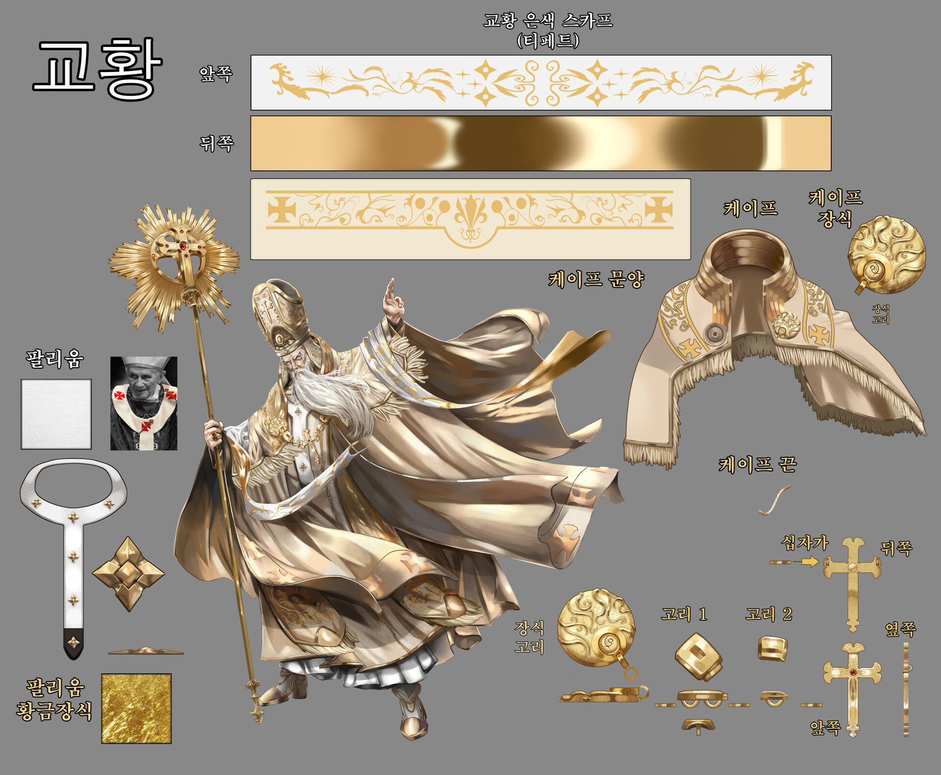 Frank Kim - Concept Art - Pope