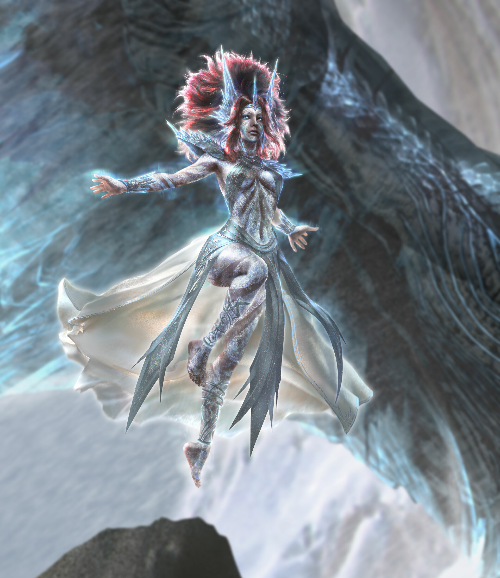 ArtStation - ice queen