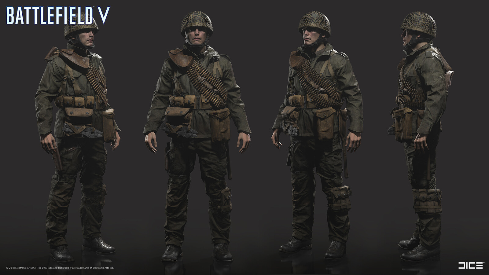 EA DICE - Battlefield V - Characters and Soldiers
