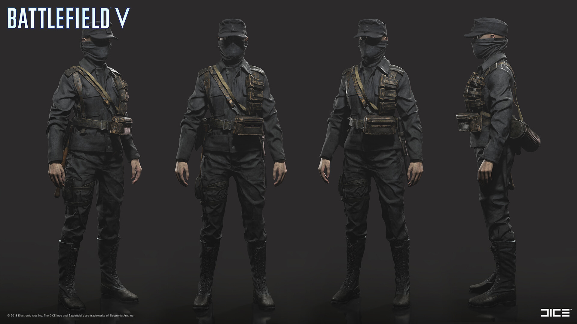 EA DICE - Battlefield V - Characters and Soldiers