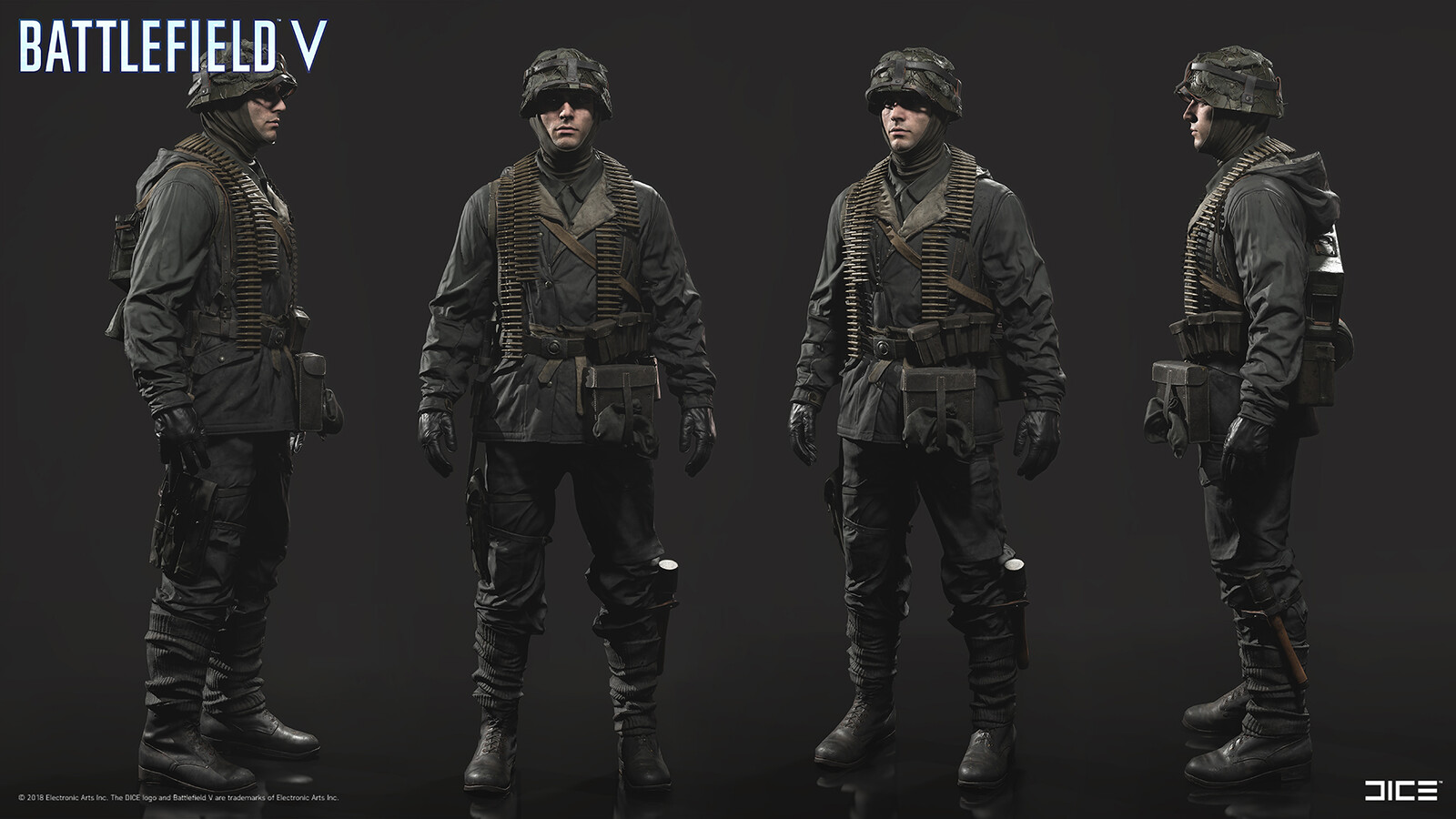 EA DICE - Battlefield V - Characters and Soldiers