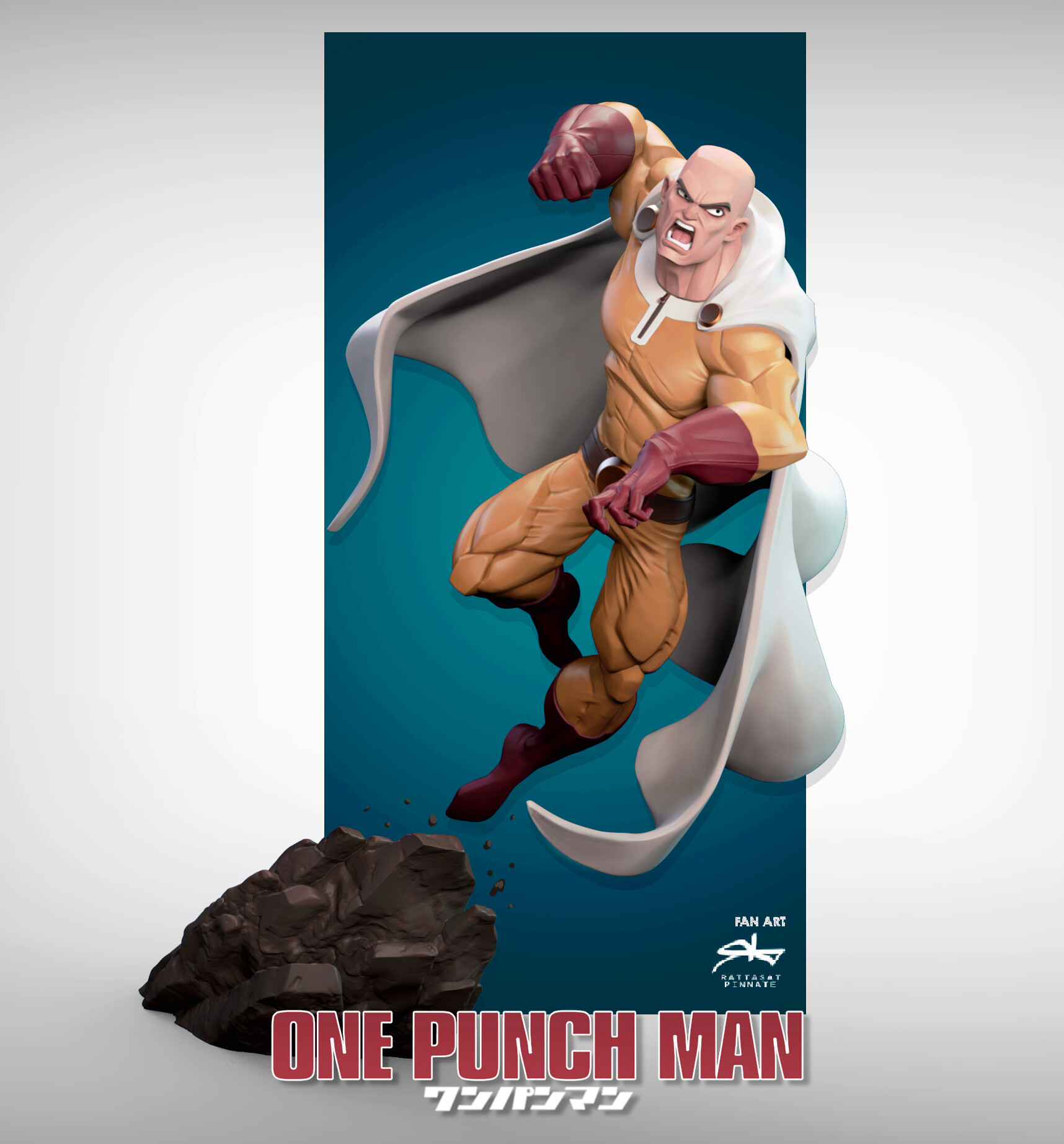 ArtStation - SAITAMA!!!