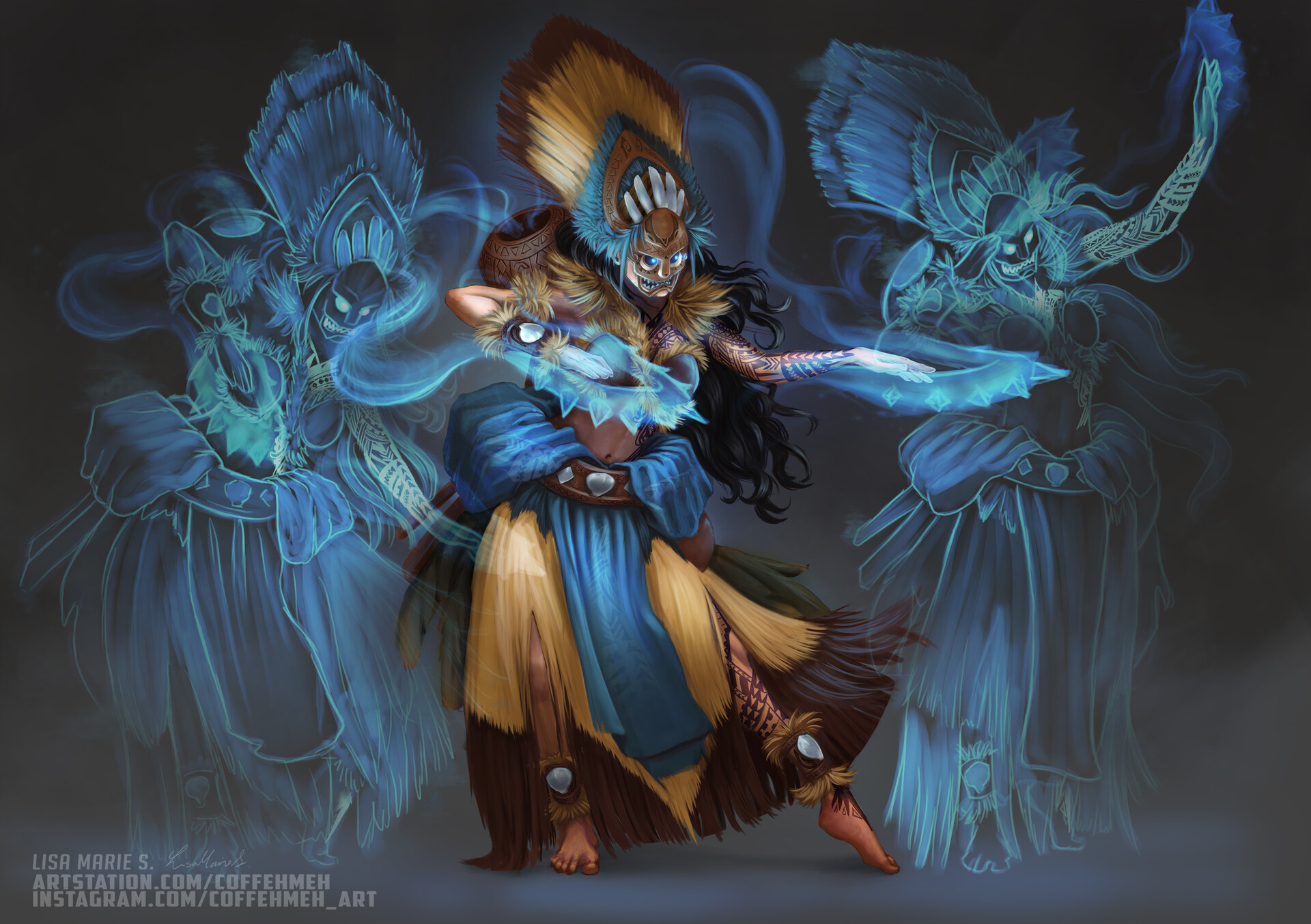 ArtStation - Spirit Dancer