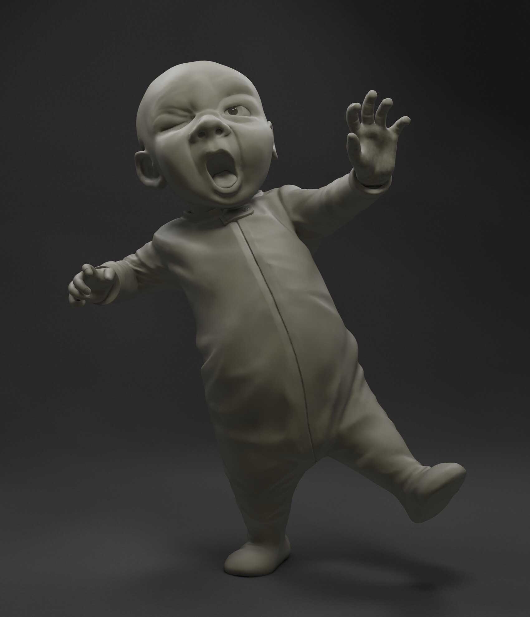 ArtStation - Zombie Baby