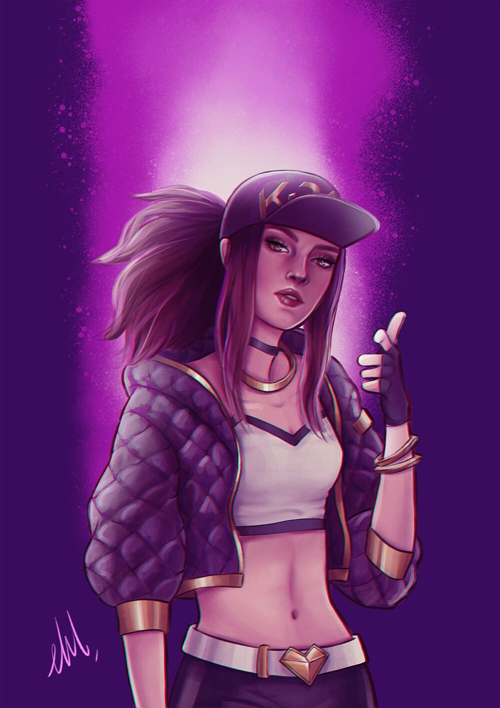 ArtStation - Akali