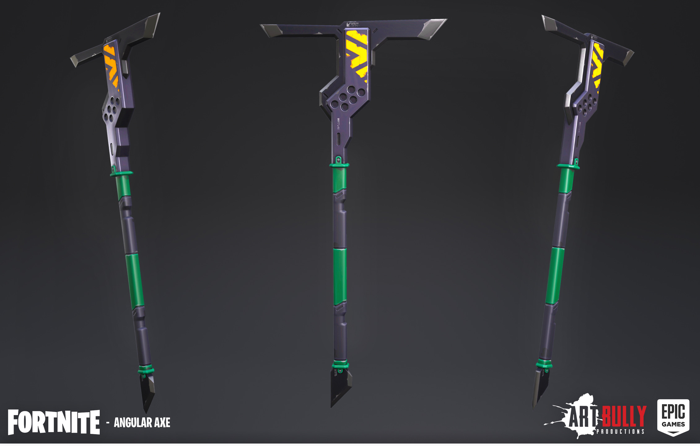 Art Bully Productions - Fortnite - Pickaxes 01