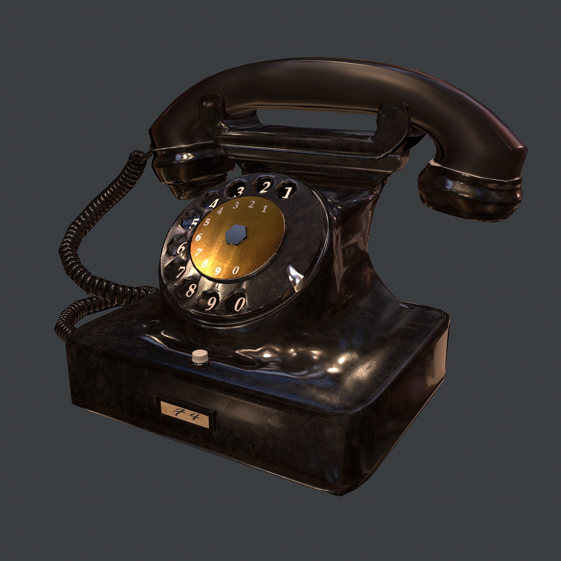 ArtStation - old phone