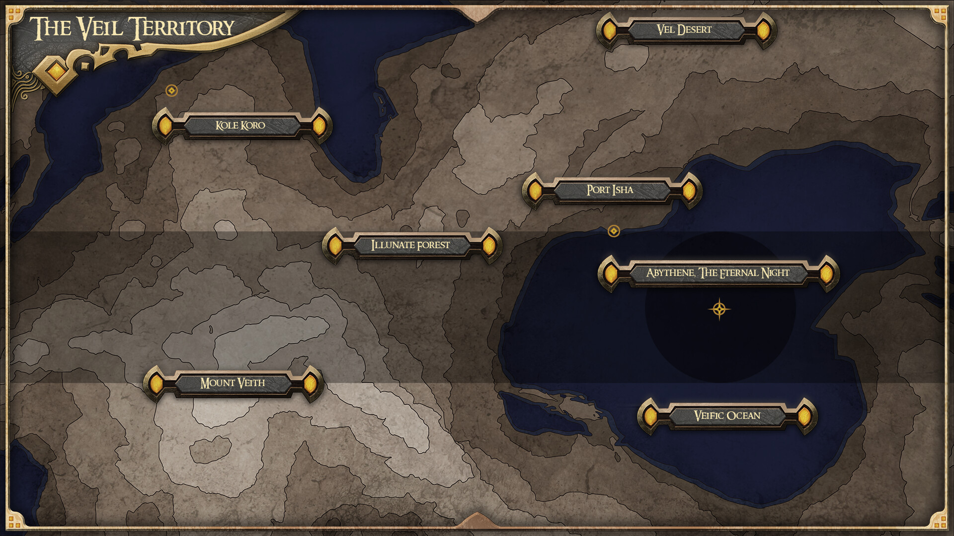 ArtStation - The Veil Map