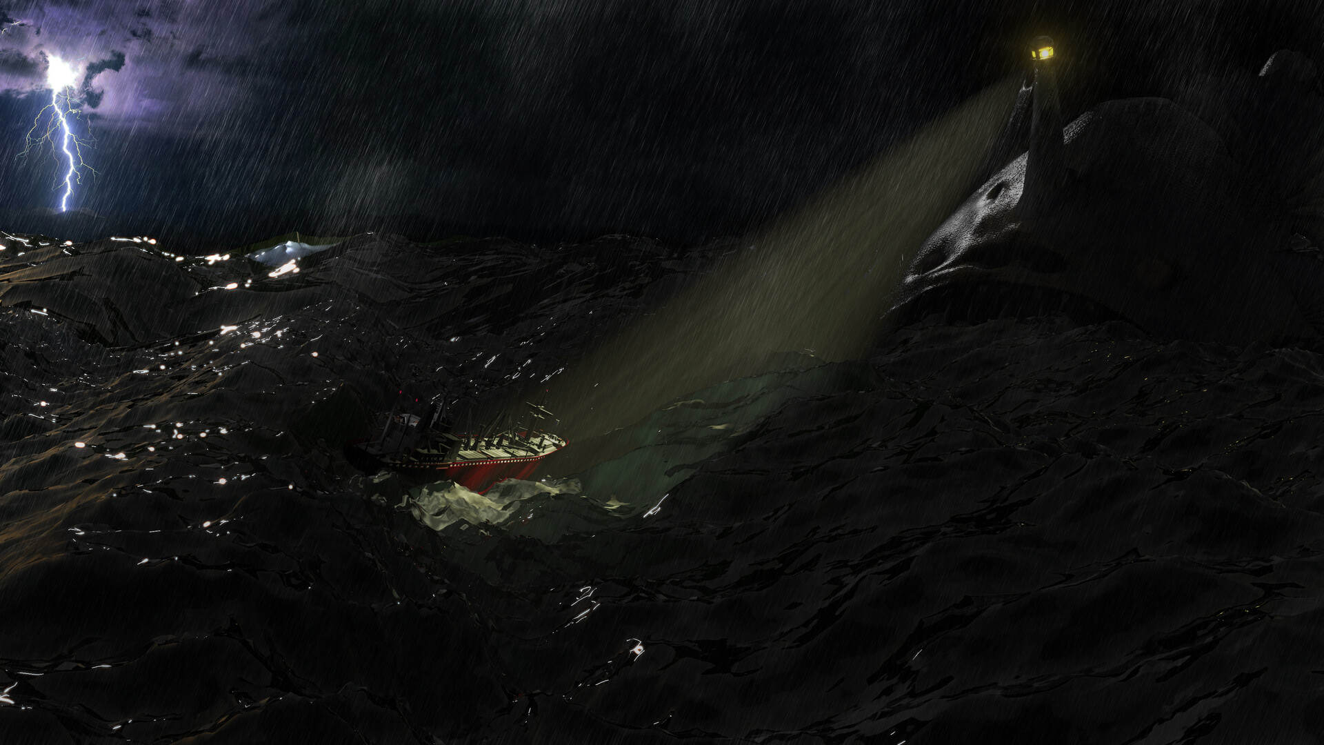 ArtStation - Dark sea