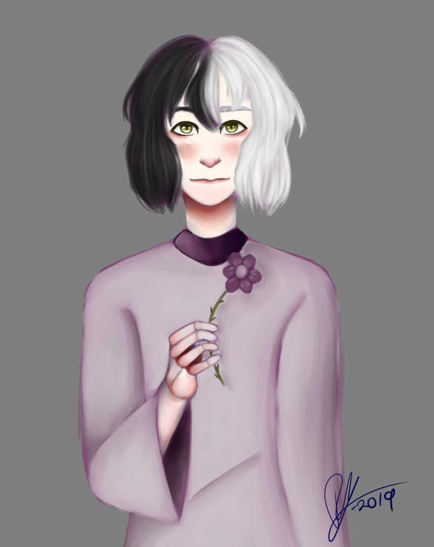 ArtStation - Human & male verion of Vihi // original OC