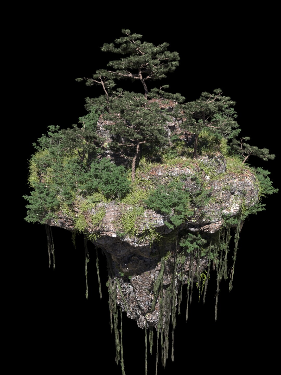 ArtStation - procedural float islands