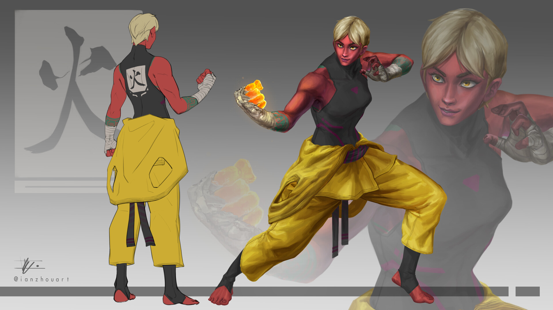 ArtStation - Fighter Design 01