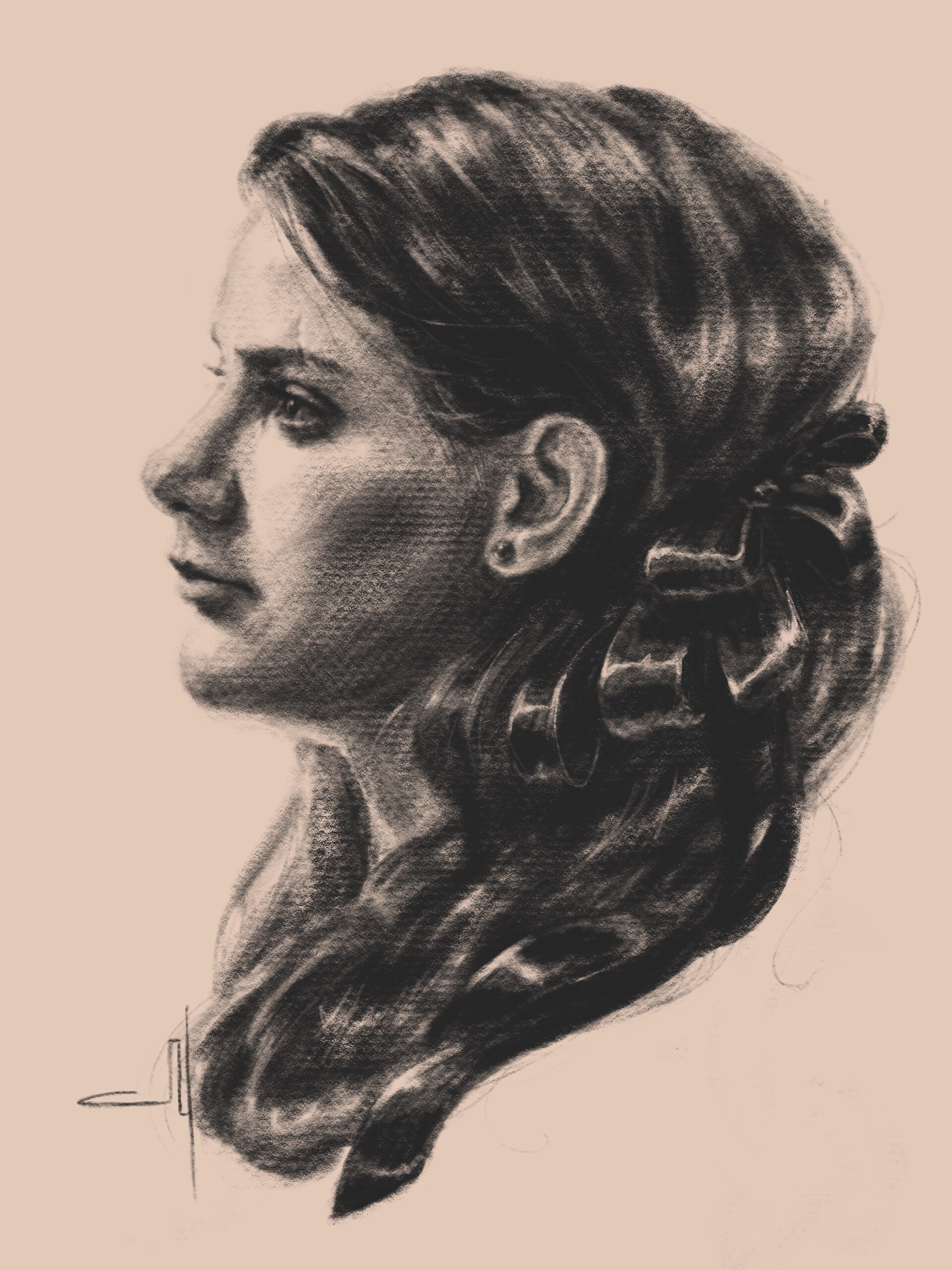 ArtStation - Girl with a scar