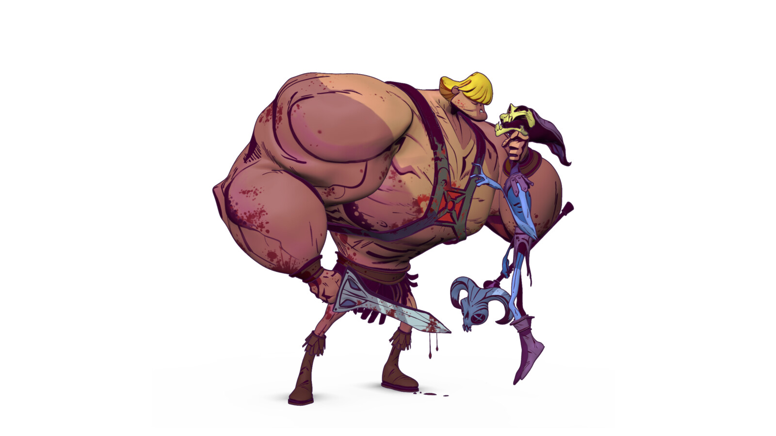 Markus Haertel - He-man vs. Skeletor