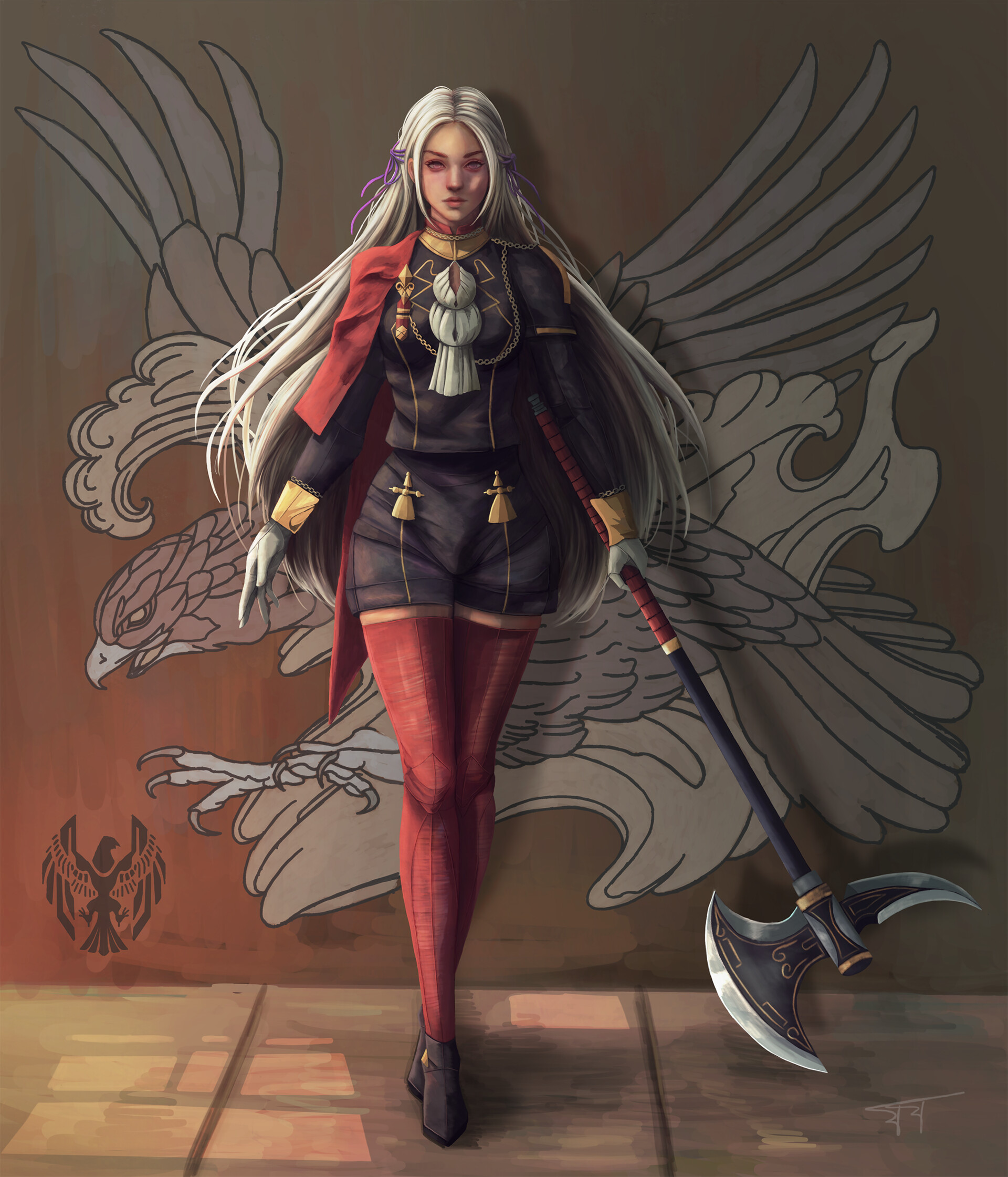 ArtStation - Edelgard: Fire Emblem Three Houses