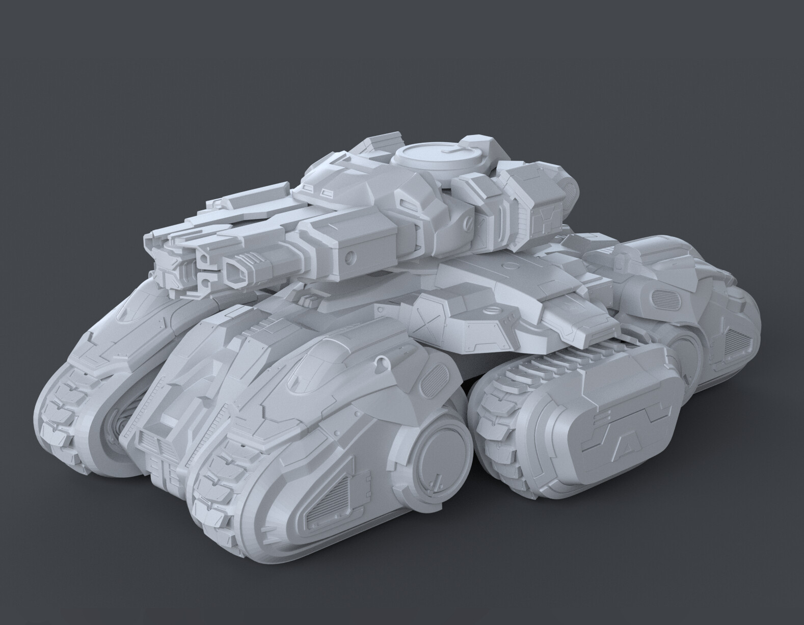 ArtStation - Starcraft 2 - Seige Tank
