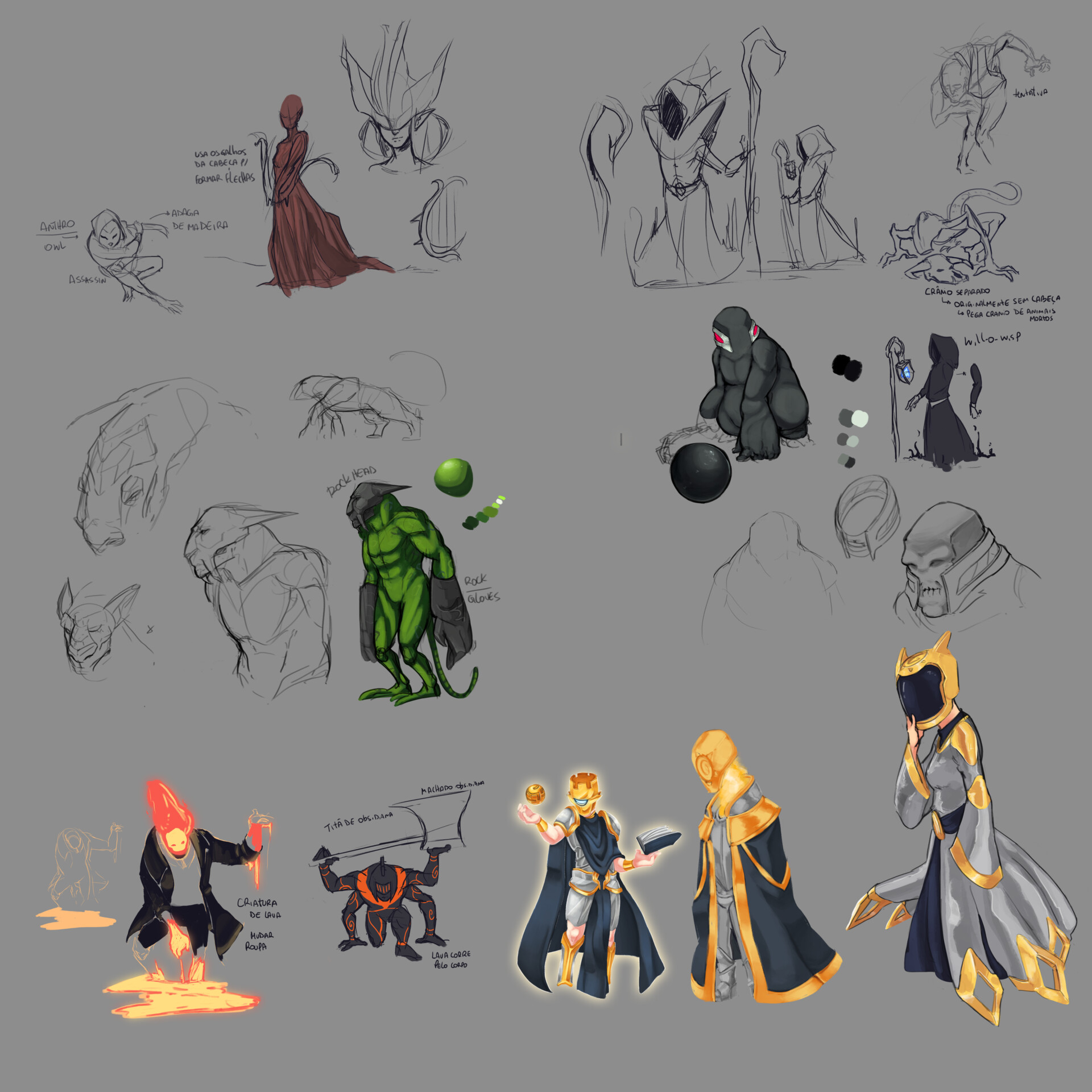 ArtStation - Character Design - Factions