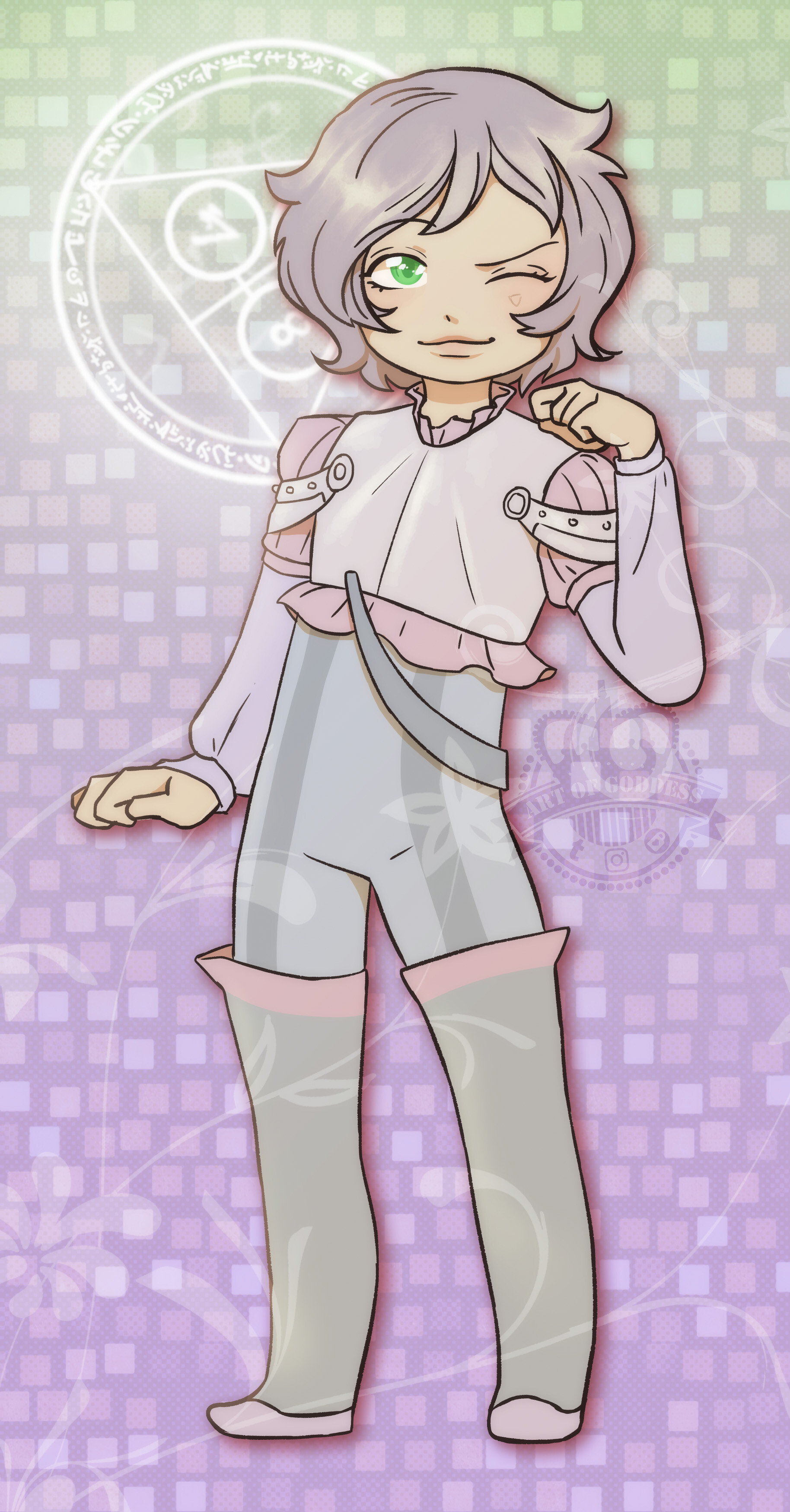 April Clement - Artfight 2019 part 1