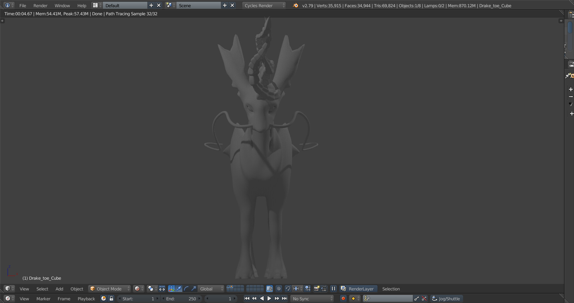 ArtStation - Drake Mount 2