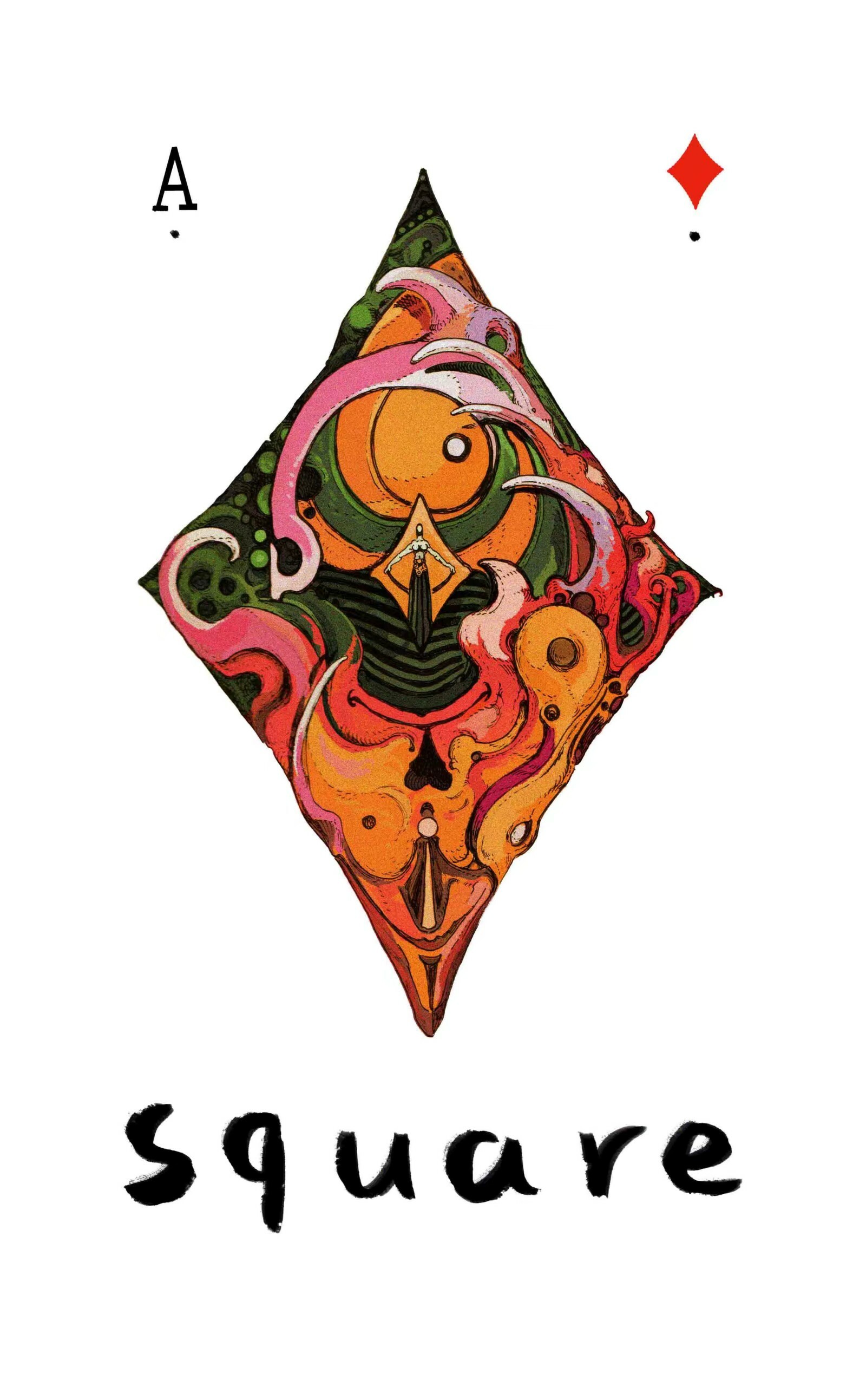 ArtStation - Poker diamonds