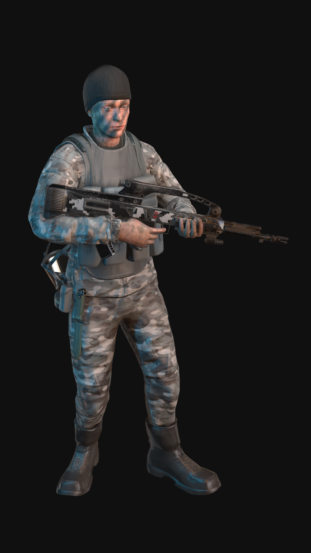 Real Mercenary Soldier
