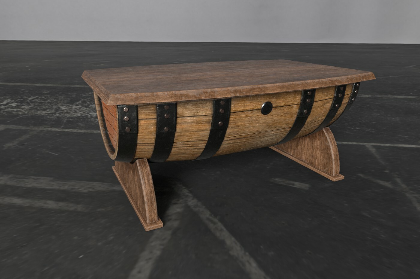 ArtStation - Barrel Table