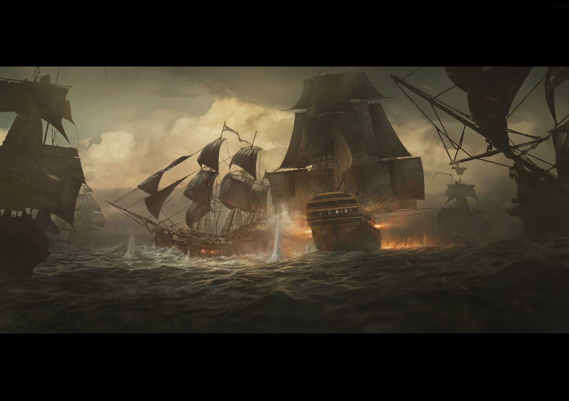 ArtStation - Ships Dance