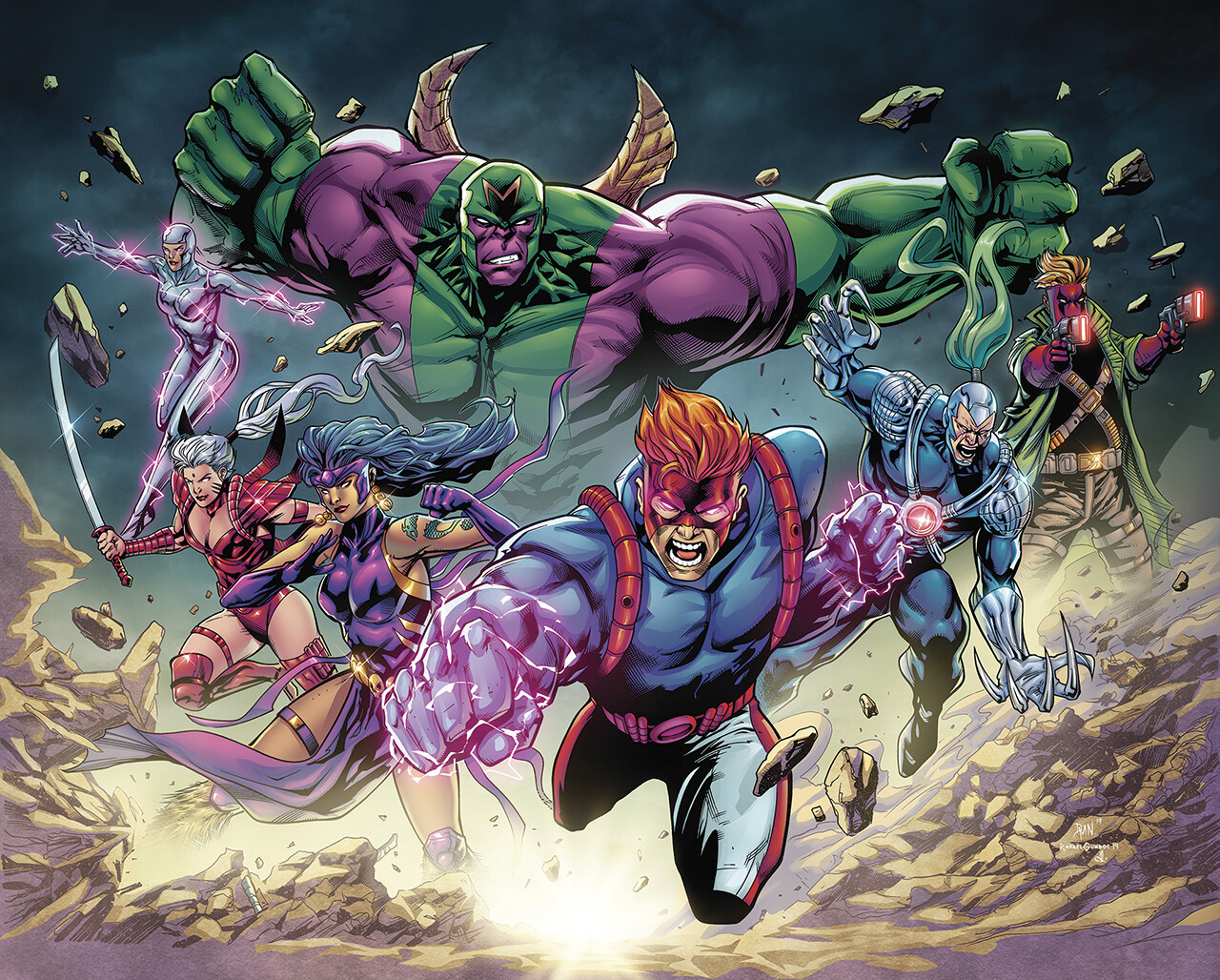 ArtStation - WildC.A.T.S Color Sample 4