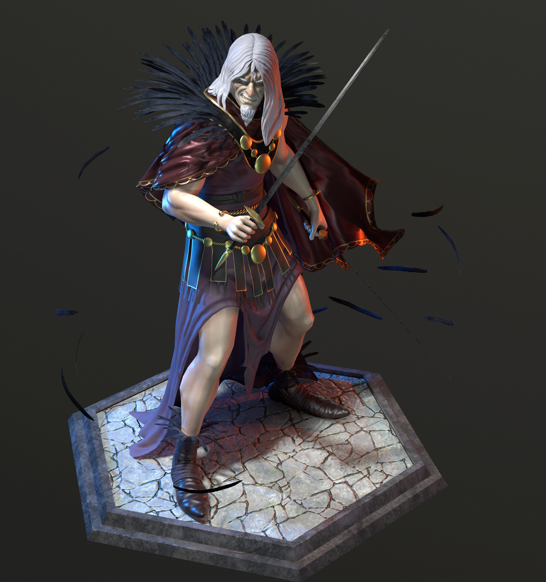ArtStation - Mordred (The Legend of King Arthur - Game Character Art ...