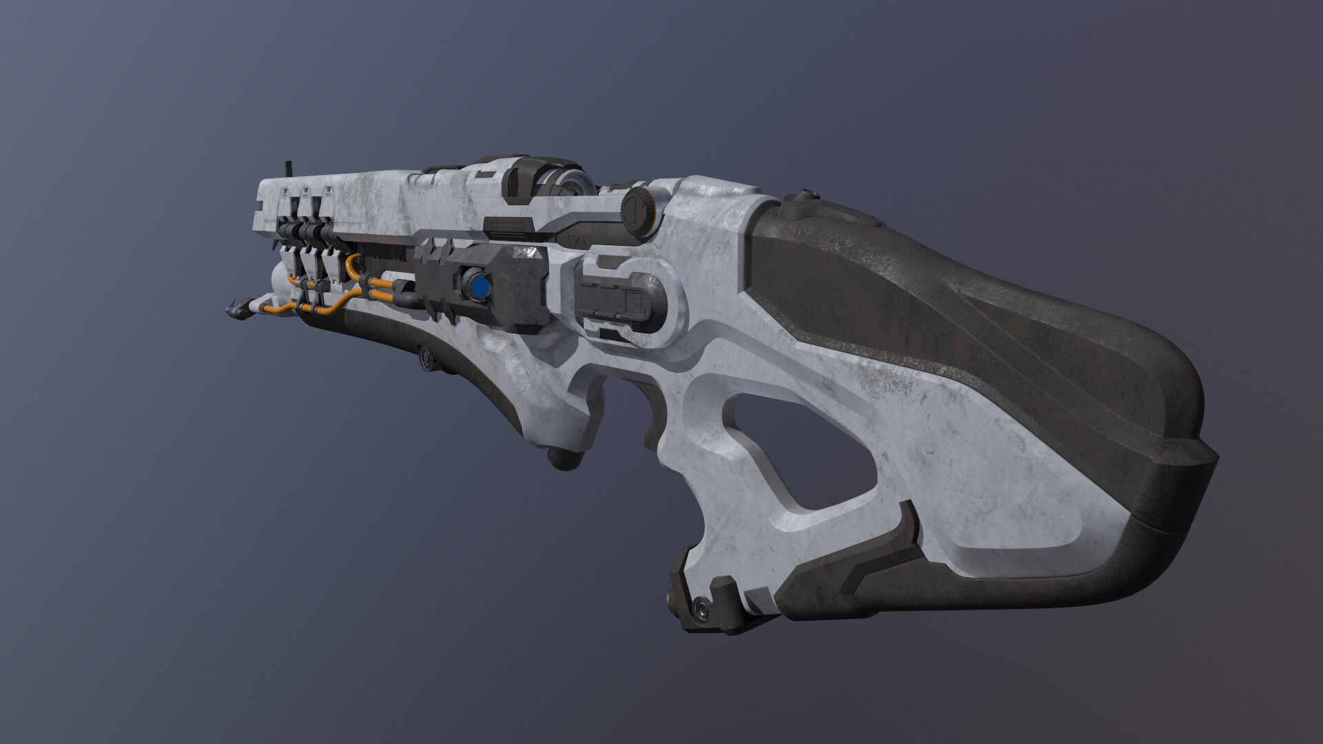 ArtStation - Doom 3 Lightning gun fanart (W.I.P.
