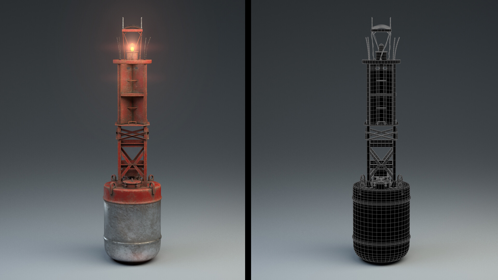 ArtStation - Navigation buoy