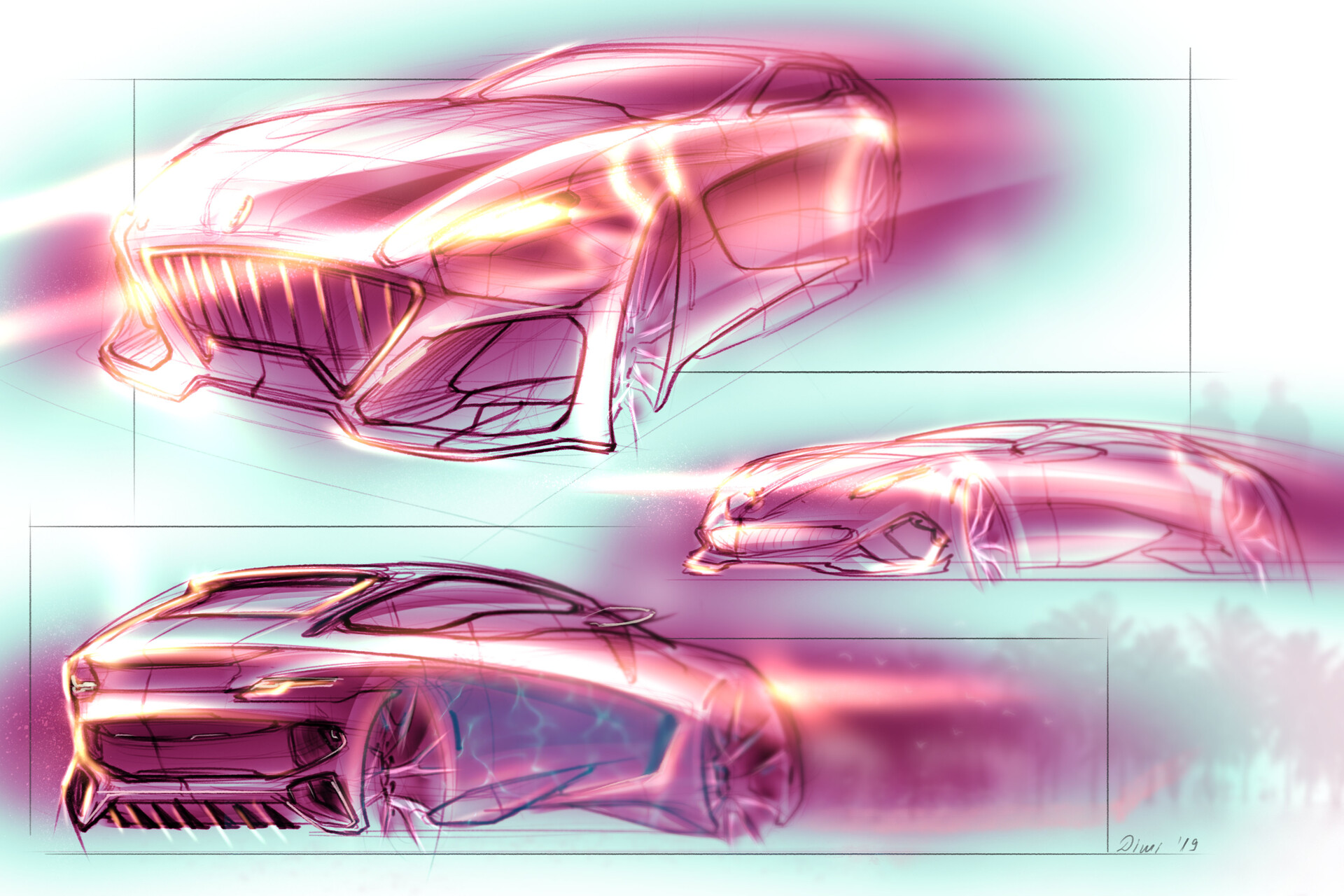 ArtStation - Car Sketches # 15