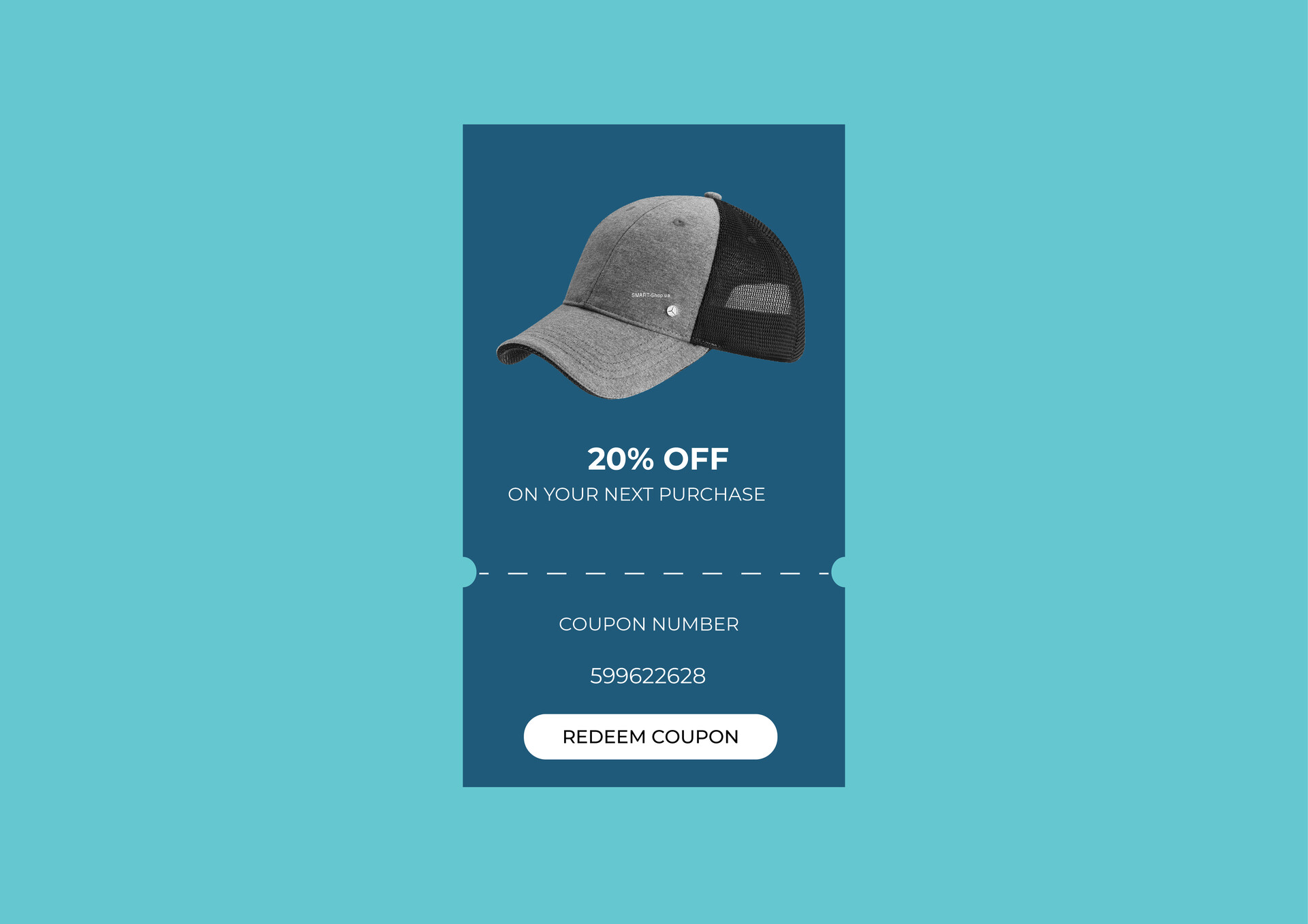 ArtStation - Daily UI Design: Redeem Coupon