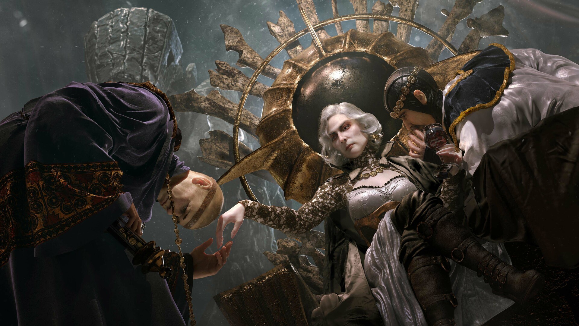 ArtStation - First CG work "Pitiless Pontiff/ Magic the Gathering"