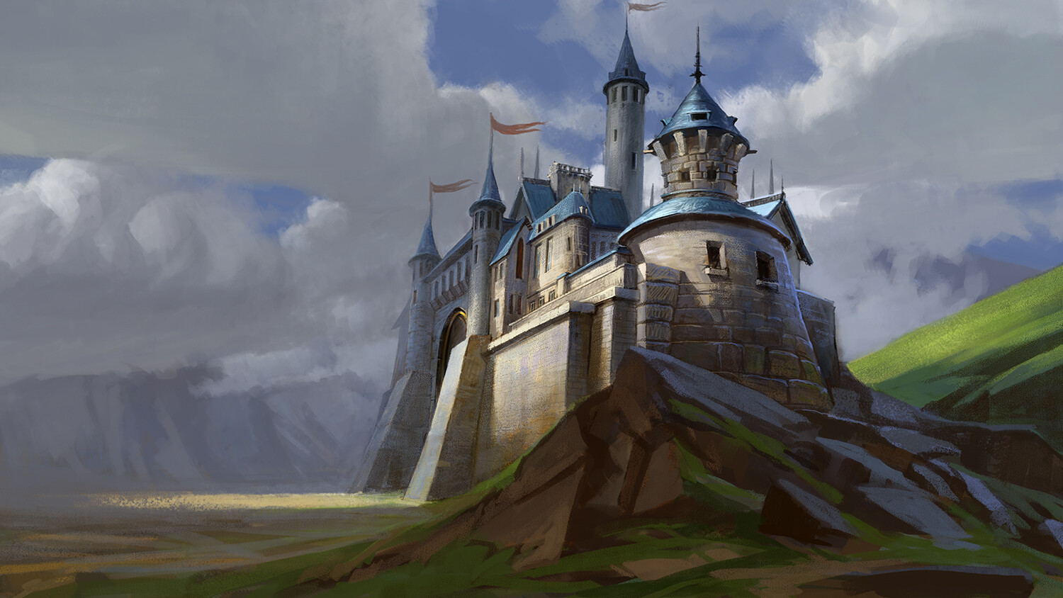 ArtStation - castle