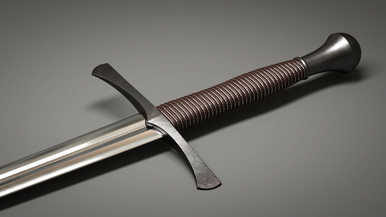 ArtStation - Medieval Sword