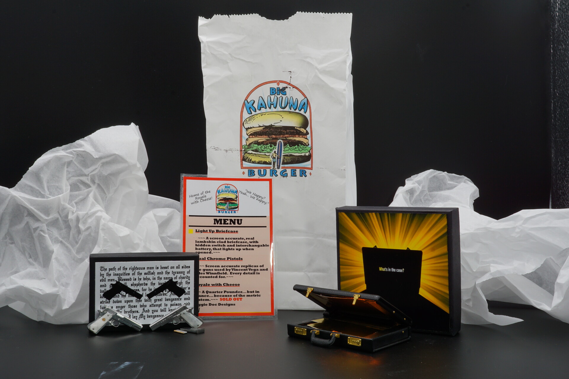 ArtStation - Pulp Fiction accessory set