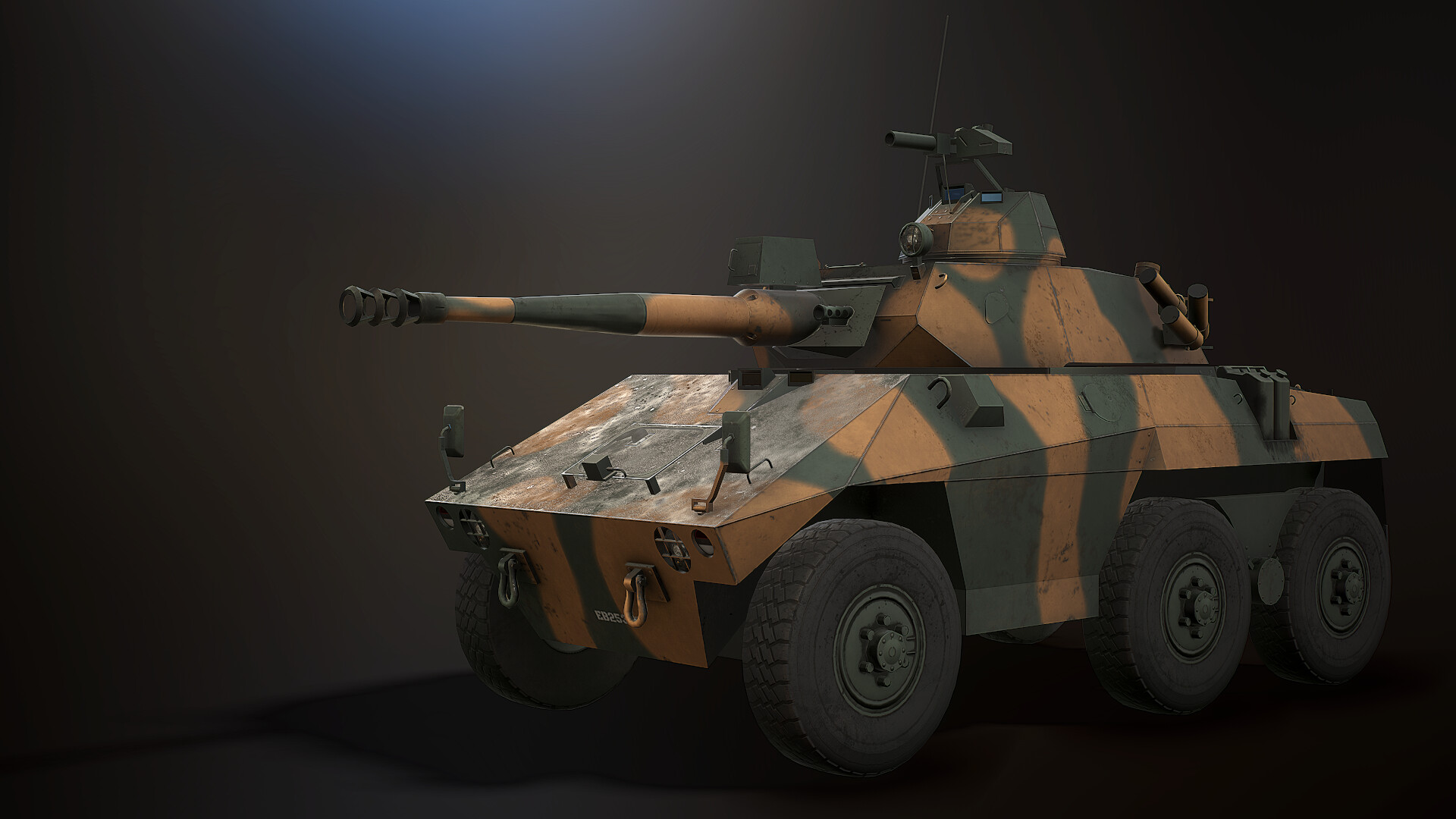 ArtStation - Engesa EE-9 Cascavel