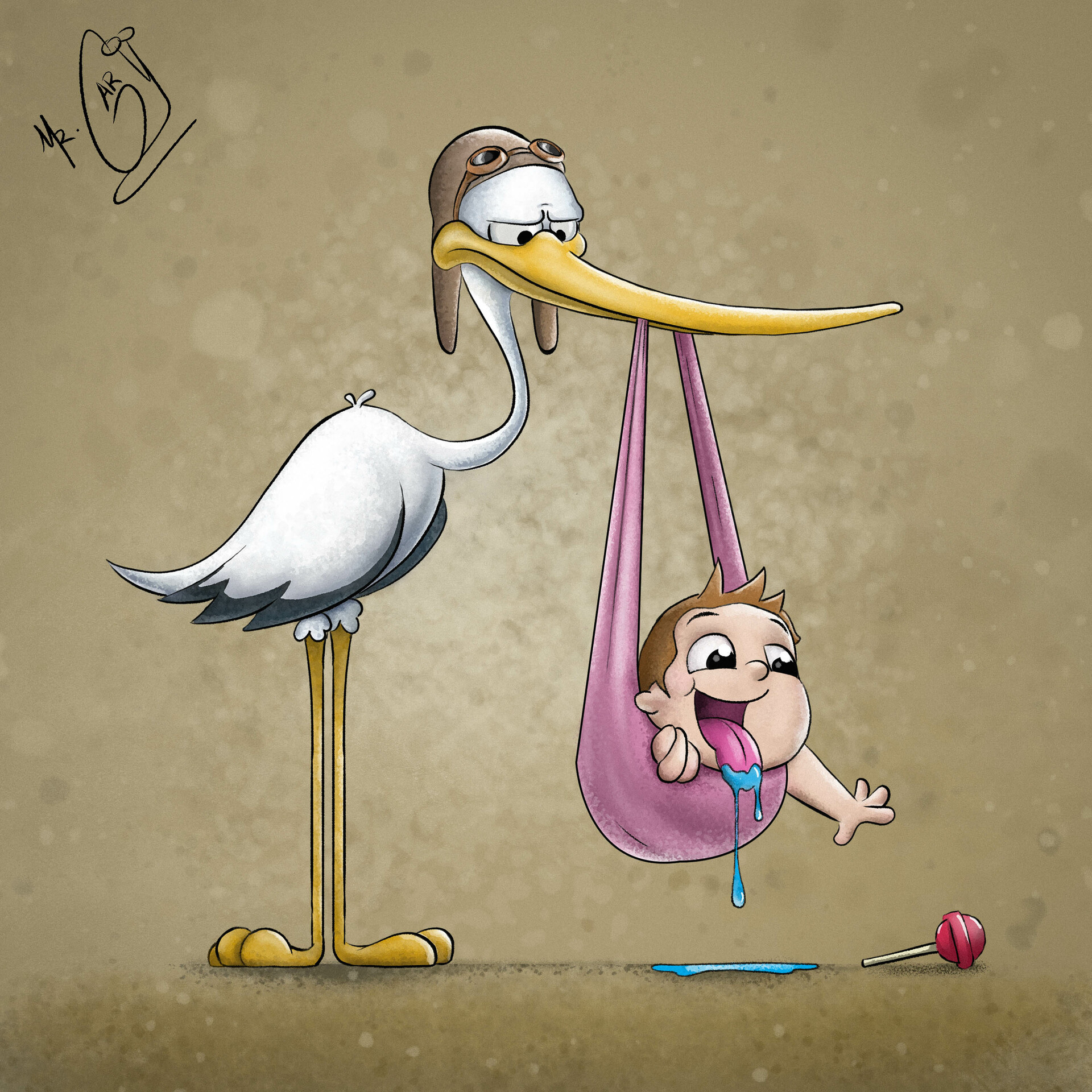 ArtStation - The Stork