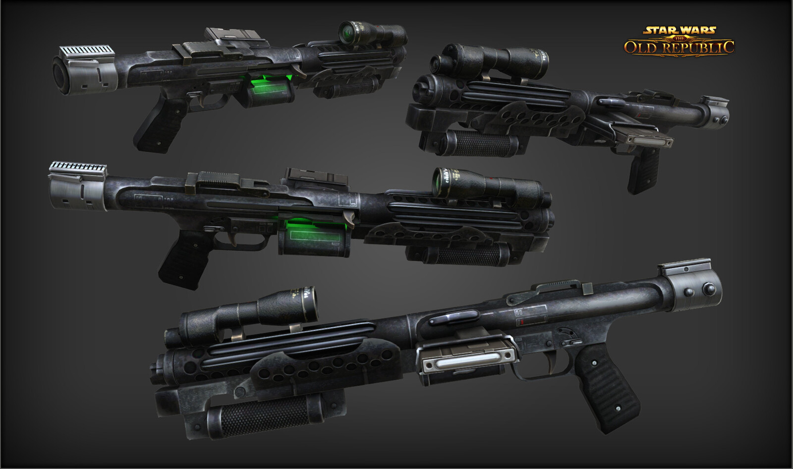 Bradley Lewis - SWTOR | E-1R Legion Blaster Rifle