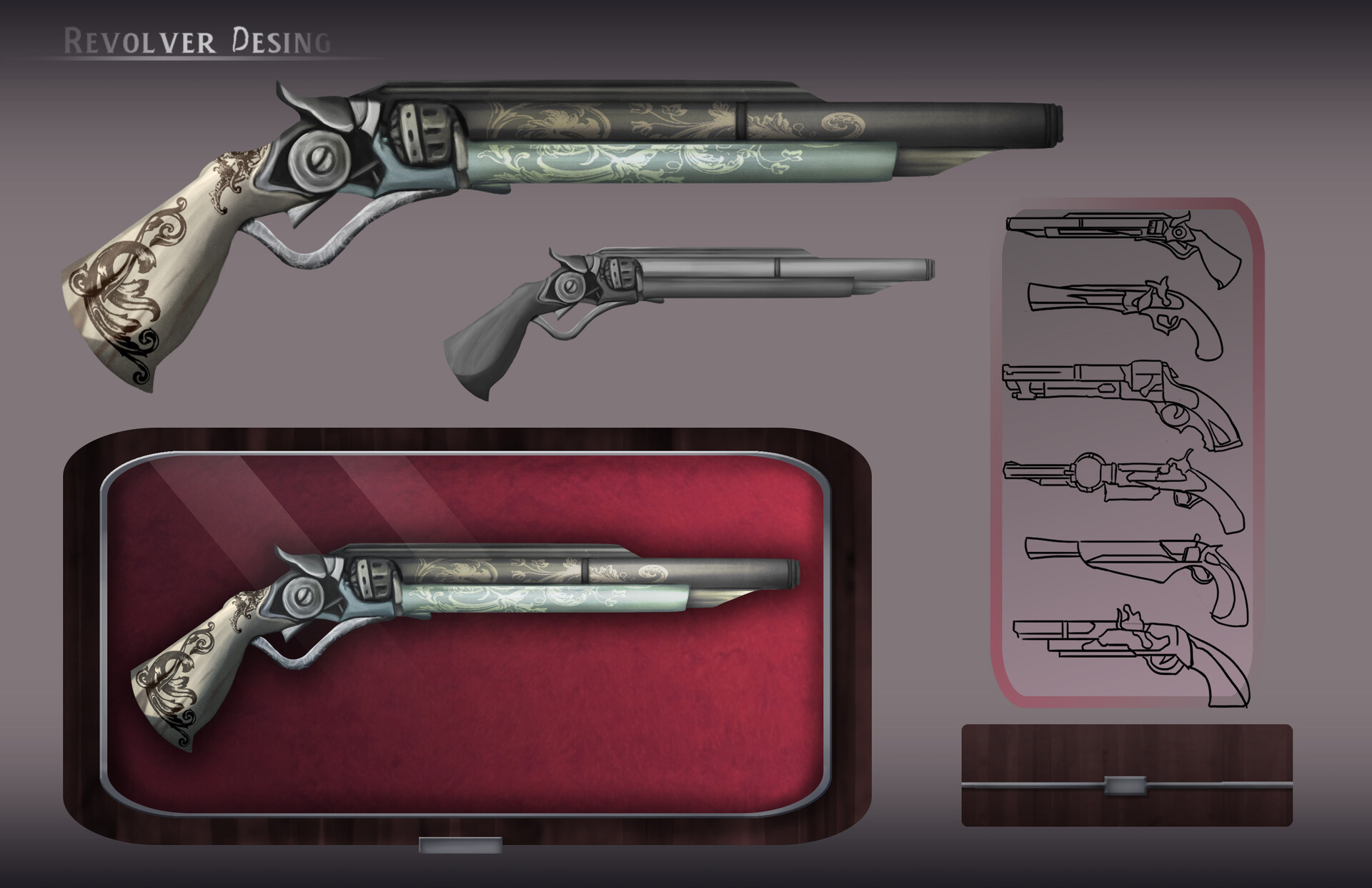 ArtStation - Revolver design