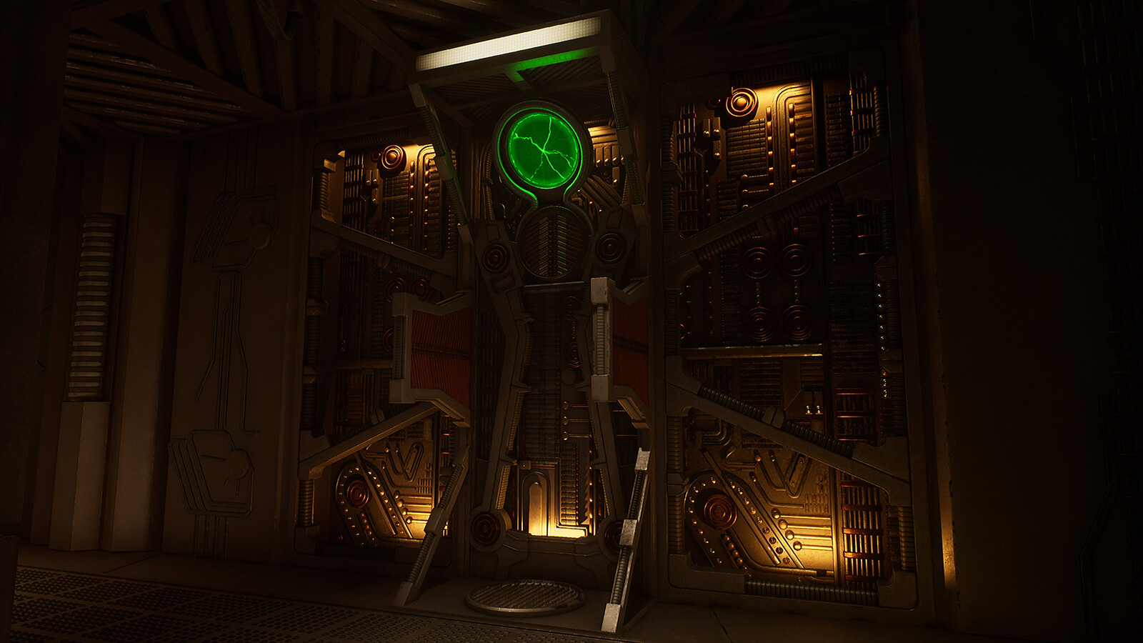Gabriel Dreher - Borg Ship Interior from Star Trek