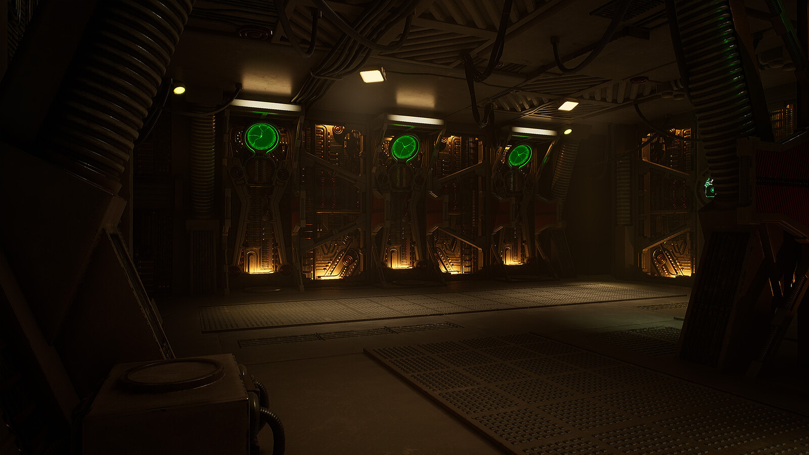 Gabriel Dreher - Borg Ship Interior from Star Trek